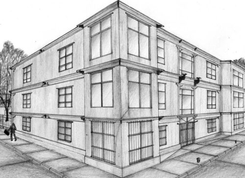 Como desenhar com perspectiva e pontos de fuga: noções básicas - ProfessorT Como desenhar com perspectiva e pontos de fuga: noções básicas - ProfessorT